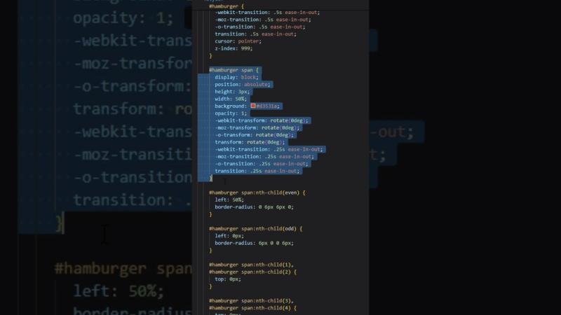 How to create a hamburger menu animation with CSS | Innovate Code ... How to create a hamburger menu animation with CSS | Innovate Code ...