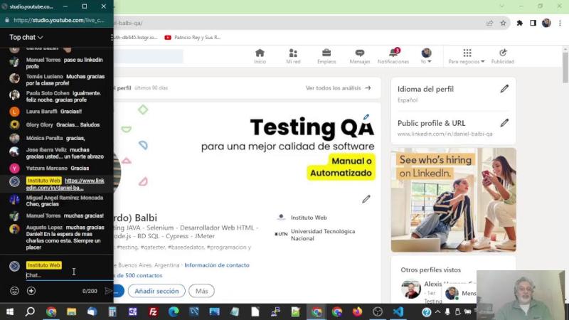 Instituto Web en LinkedIn: Scraping y Automatización con Puppeteer Cap.2/2 Instituto Web en LinkedIn: Scraping y Automatización con Puppeteer Cap.2/2