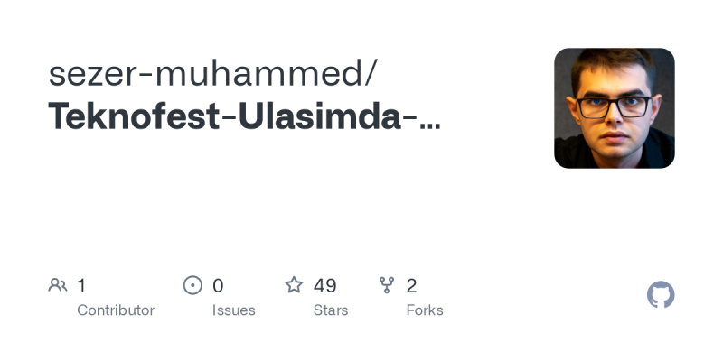 Enes Polat on LinkedIn: GitHub - sezer-muhammed/Teknofest-Ulasimda ... Enes Polat on LinkedIn: GitHub - sezer-muhammed/Teknofest-Ulasimda ...