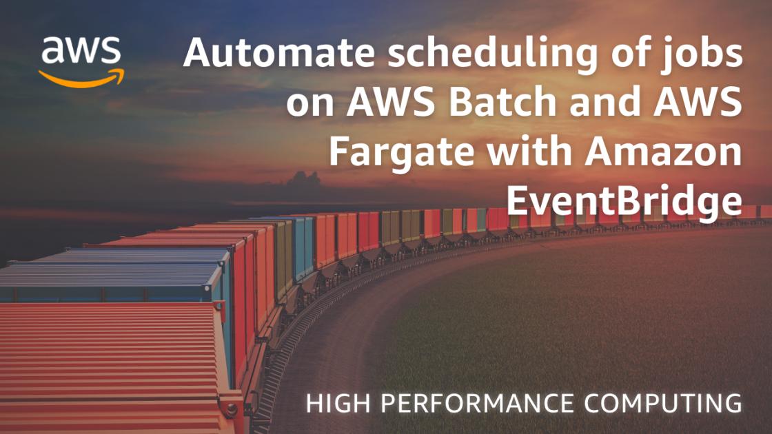 Jeff Blakely on LinkedIn: Automate scheduling of jobs on AWS Batch and ... Jeff Blakely on LinkedIn: Automate scheduling of jobs on AWS Batch and ...