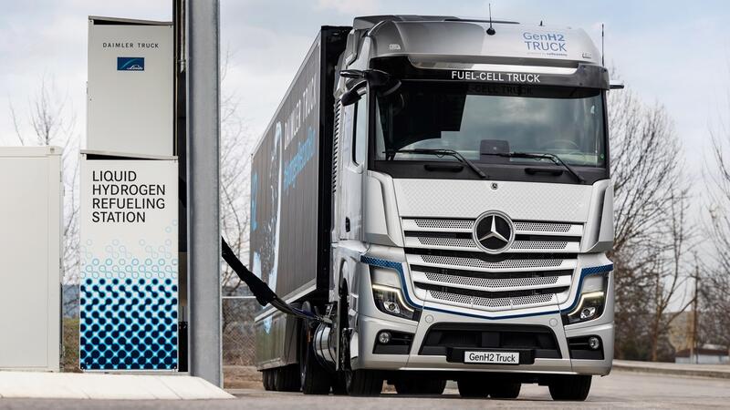 Daimler Truck experimenting with liquid hydrogen for commercial ... Daimler Truck experimenting with liquid hydrogen for commercial ...