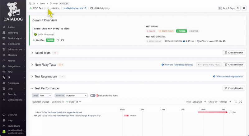 Jonathan Lim on LinkedIn: Datadog CI Test Visibility and Intelligent ... Jonathan Lim on LinkedIn: Datadog CI Test Visibility and Intelligent ...