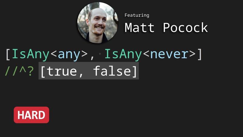 Morteza Mirjavadi on LinkedIn: IsAny with Matt Pocock - TypeScript Type ... Morteza Mirjavadi on LinkedIn: IsAny with Matt Pocock - TypeScript Type ...