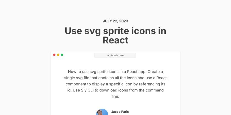 José Antonio Camiña Villamil on LinkedIn: Use svg sprite icons in React José Antonio Camiña Villamil on LinkedIn: Use svg sprite icons in React
