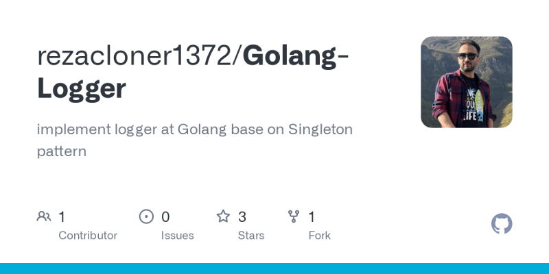 M.reza saberi on LinkedIn: GitHub - rezacloner1372/Golang-Logger ... M.reza saberi on LinkedIn: GitHub - rezacloner1372/Golang-Logger ...