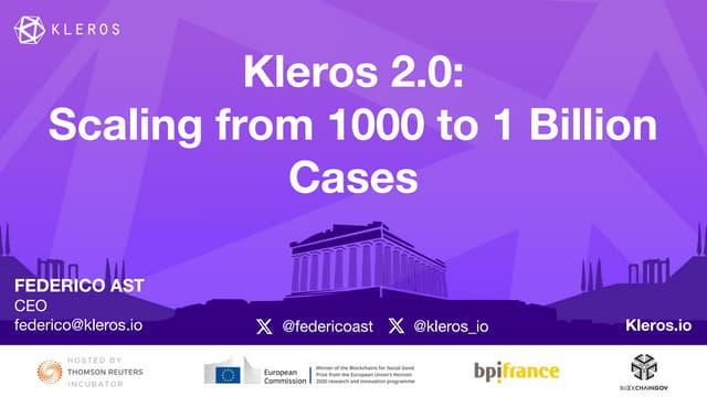 Federico Ast on LinkedIn: Kleros 2.0 Presentation Federico Ast on LinkedIn: Kleros 2.0 Presentation