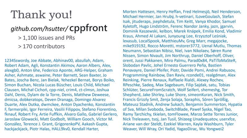 Vadim Mishanin on LinkedIn: cppfront: Midsummer update Vadim Mishanin on LinkedIn: cppfront: Midsummer update