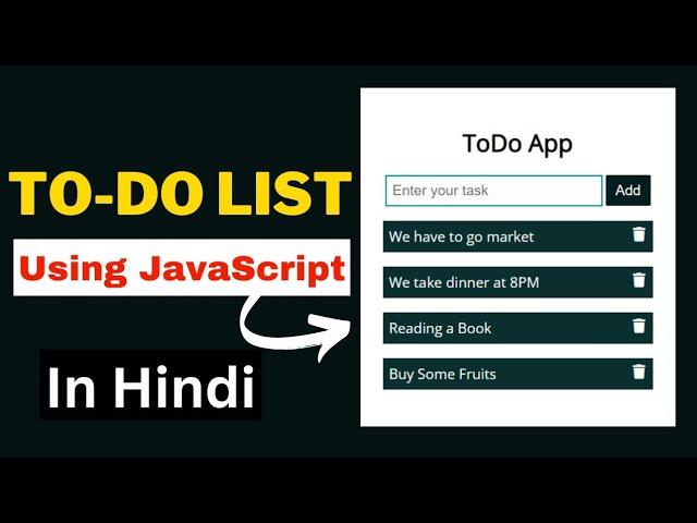 Sufyan Shaikh on LinkedIn: How To Create To-Do List App Using HTML CSS ... Sufyan Shaikh on LinkedIn: How To Create To-Do List App Using HTML CSS ...
