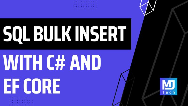Yiğit Büyükçelebi on LinkedIn: Fast SQL Bulk Inserts With C# and EF Core Yiğit Büyükçelebi on LinkedIn: Fast SQL Bulk Inserts With C# and EF Core