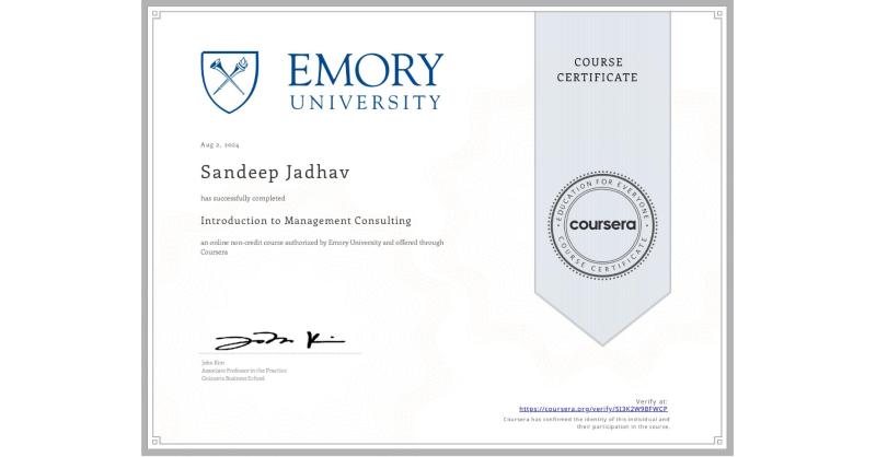 Sandeep Jadhav on LinkedIn: Completion Certificate for Introduction to ... Sandeep Jadhav on LinkedIn: Completion Certificate for Introduction to ...