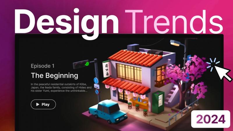Visual journey into the future with 'Top 2024 Web Design Trends' 🔮🚀 ... Visual journey into the future with 'Top 2024 Web Design Trends' 🔮🚀 ...