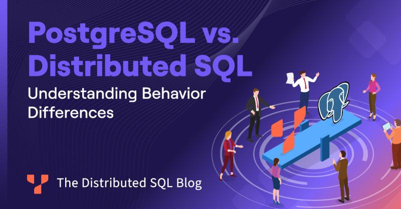 Dell Technologies Capital on LinkedIn: PostgreSQL vs. Distributed SQL ... Dell Technologies Capital on LinkedIn: PostgreSQL vs. Distributed SQL ...
