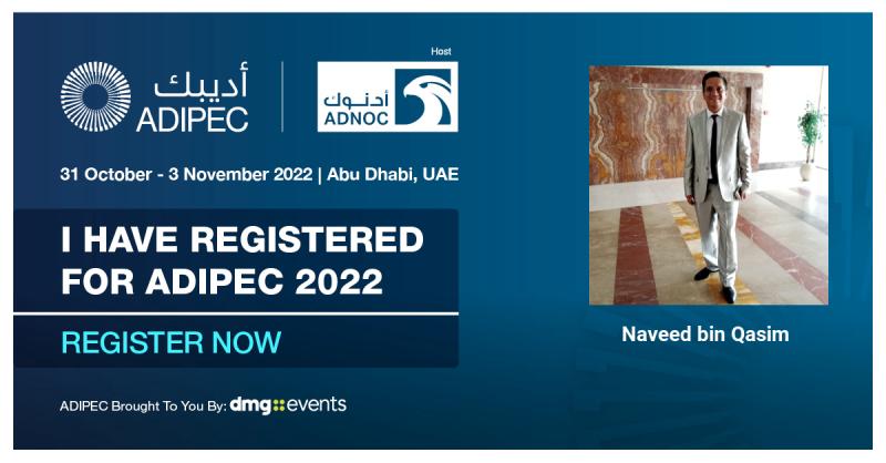 Naveed bin Qasim on LinkedIn: ADIPEC 2022 Naveed bin Qasim on LinkedIn: ADIPEC 2022