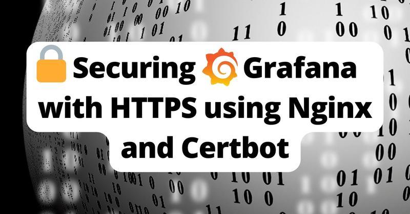 Emediong Samuel on LinkedIn: Securing Grafana with HTTPS using Nginx ... Emediong Samuel on LinkedIn: Securing Grafana with HTTPS using Nginx ...
