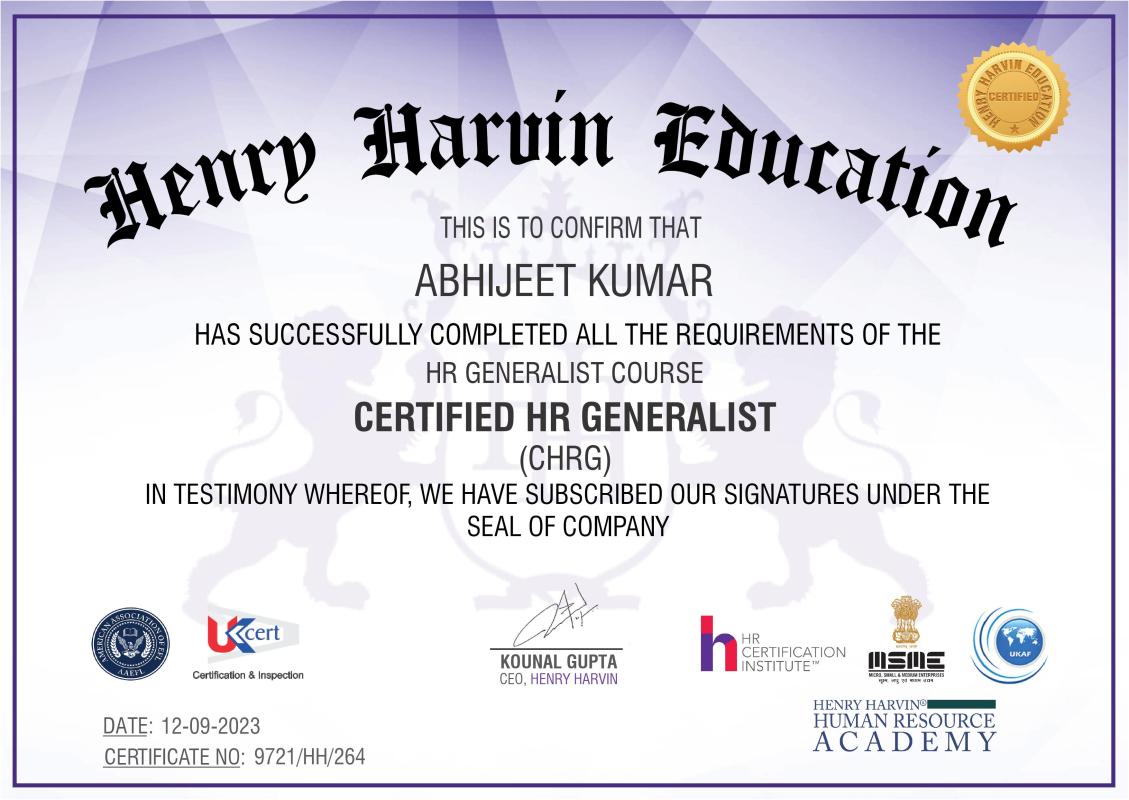 Abhijeet Sinha on LinkedIn: ABHIJEET KUMAR has successfully completed ... Abhijeet Sinha on LinkedIn: ABHIJEET KUMAR has successfully completed ...