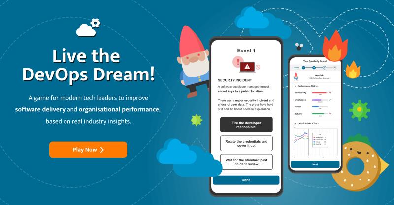 sanket bansal on LinkedIn: DevOps Games: Live the DevOps Dream sanket bansal on LinkedIn: DevOps Games: Live the DevOps Dream