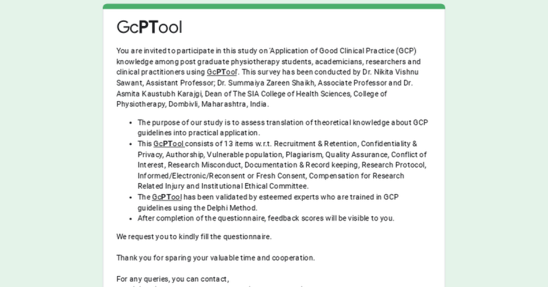 Summaiya Zareen Shaikh on LinkedIn: GcPTool Summaiya Zareen Shaikh on LinkedIn: GcPTool