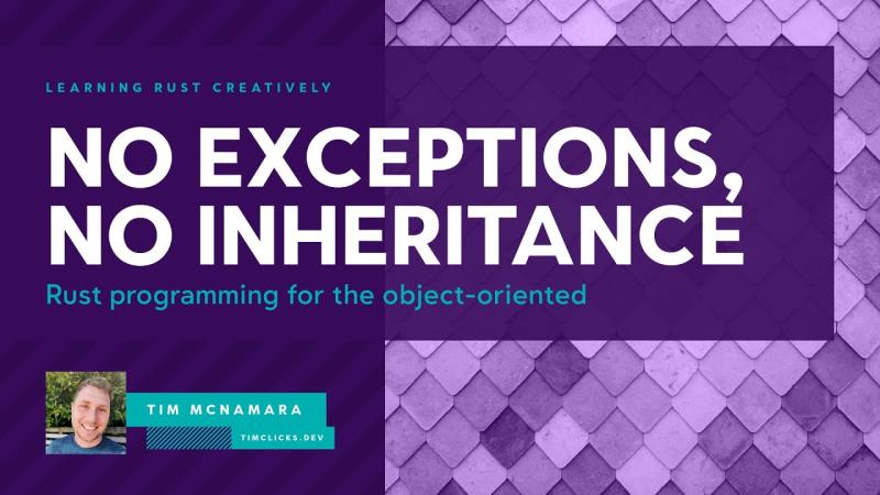 Nathan Smith on LinkedIn: Rust programming for the object-oriented ... Nathan Smith on LinkedIn: Rust programming for the object-oriented ...