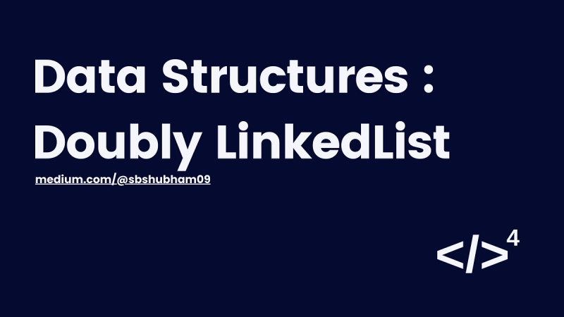 Shubham Bhalerao on LinkedIn: Doubly Linked Lists: The Two-Way Street ... Shubham Bhalerao on LinkedIn: Doubly Linked Lists: The Two-Way Street ...