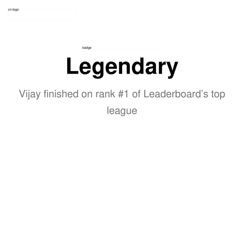 Vijay Jadon on LinkedIn: Codingninjas | Achievements Vijay Jadon on LinkedIn: Codingninjas | Achievements