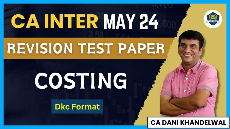 Danikicosting - Dani Sir CA,CS,CMA,CFA,ACCA on LinkedIn: CA Inter May ... Danikicosting - Dani Sir CA,CS,CMA,CFA,ACCA on LinkedIn: CA Inter May ...
