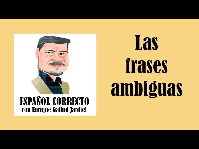 Enrique Gallud Jardiel on LinkedIn: Las frases ambiguas - Enrique ... Enrique Gallud Jardiel on LinkedIn: Las frases ambiguas - Enrique ...
