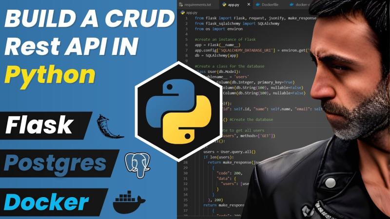 Francesco Ciulla on LinkedIn: Build a CRUD Rest API in Python using ... Francesco Ciulla on LinkedIn: Build a CRUD Rest API in Python using ...