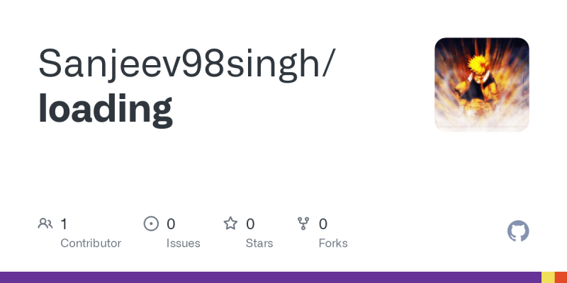 Sanjeev Singh on LinkedIn: GitHub - Sanjeev98singh/loading Sanjeev Singh on LinkedIn: GitHub - Sanjeev98singh/loading