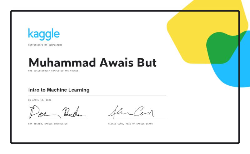 Muhammad Awais Butt on LinkedIn: Muhammad Awais But completed the Intro ... Muhammad Awais Butt on LinkedIn: Muhammad Awais But completed the Intro ...