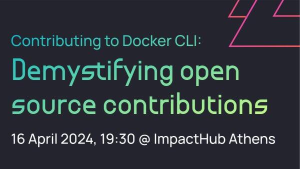 LOGIC on LinkedIn: Contributing to Docker CLI: Demystifying Open Source ... LOGIC on LinkedIn: Contributing to Docker CLI: Demystifying Open Source ...