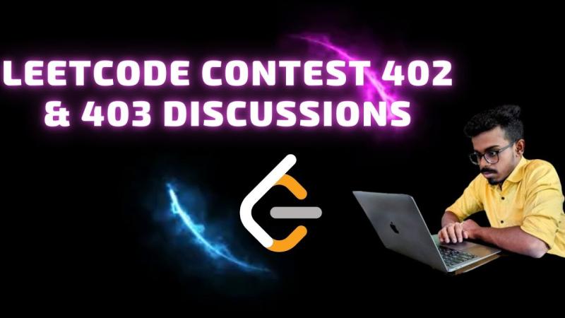 Anish De on LinkedIn: LeetCode Contest 403 and 404 Discussion with my ... Anish De on LinkedIn: LeetCode Contest 403 and 404 Discussion with my ...