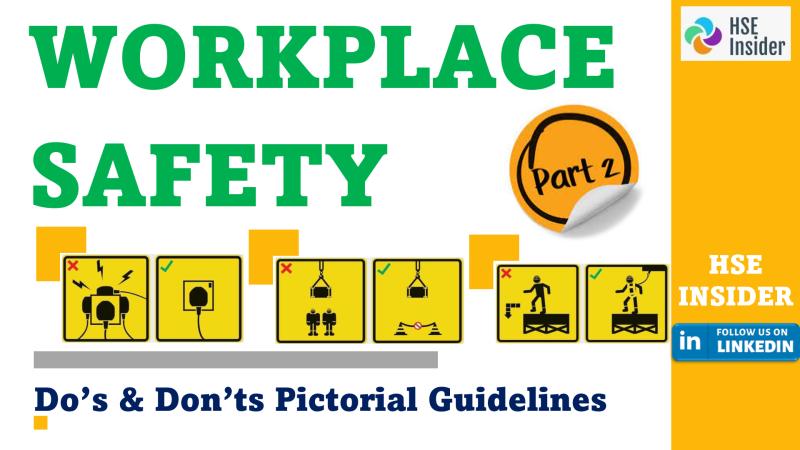Selvambi V. on LinkedIn: Workplace Safety Rules Part 2 - Pictorial Guide Selvambi V. on LinkedIn: Workplace Safety Rules Part 2 - Pictorial Guide