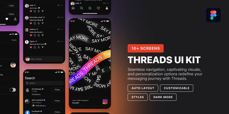 Krunal modi on LinkedIn: Threads App UI design (12+ Screens) | Figma ... Krunal modi on LinkedIn: Threads App UI design (12+ Screens) | Figma ...