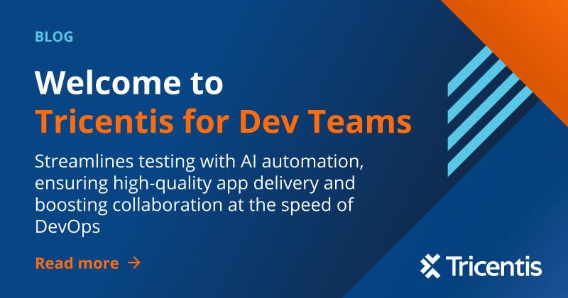 Join #Tricentisfordevteams for software testing innovation | Tricentis ... Join #Tricentisfordevteams for software testing innovation | Tricentis ...