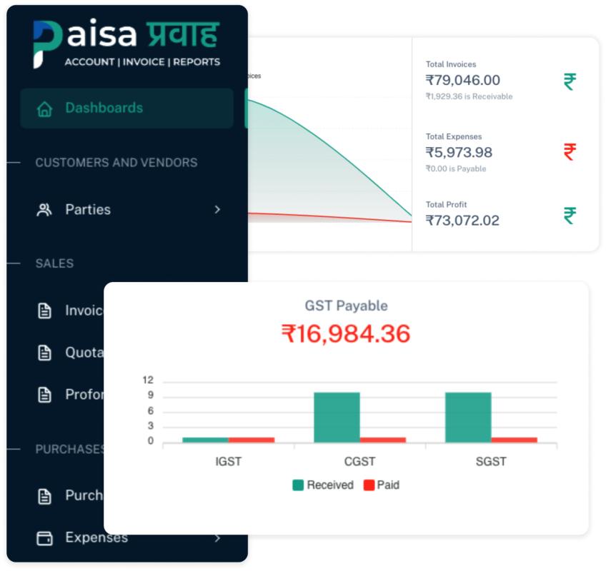 PaisaPravaah on LinkedIn: Create GST and Non-GST invoices in less than ... PaisaPravaah on LinkedIn: Create GST and Non-GST invoices in less than ...