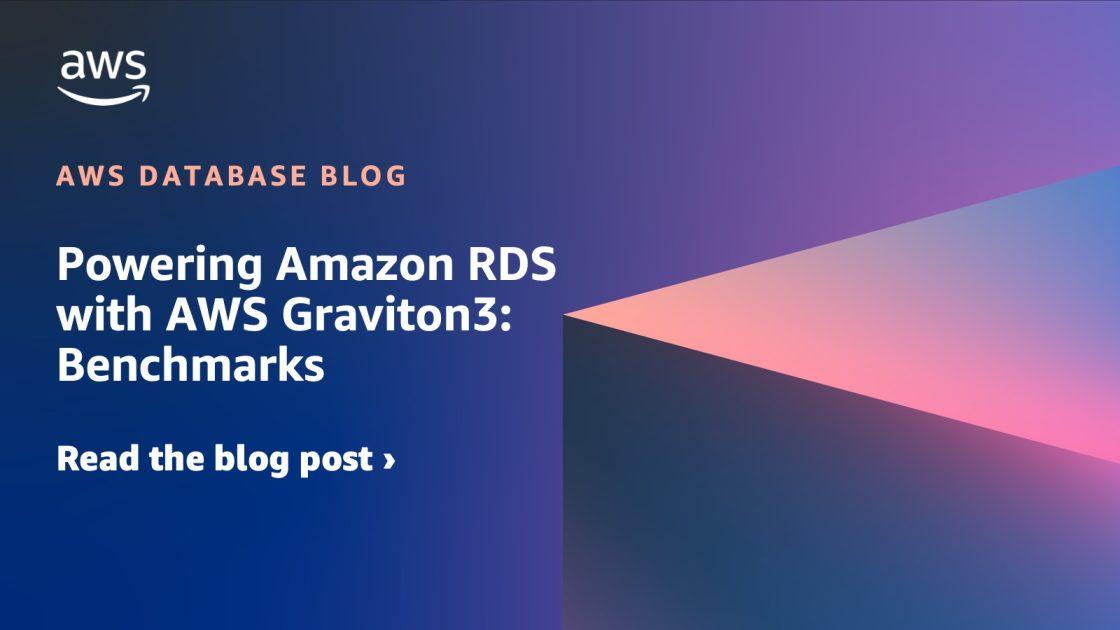 Slava Gorlov on LinkedIn: Powering Amazon RDS with AWS Graviton3 ... Slava Gorlov on LinkedIn: Powering Amazon RDS with AWS Graviton3 ...