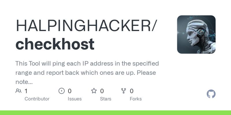 SHAHID AFRIDI on LinkedIn: GitHub - HALPINGHACKER/checkhost: This Tool ... SHAHID AFRIDI on LinkedIn: GitHub - HALPINGHACKER/checkhost: This Tool ...