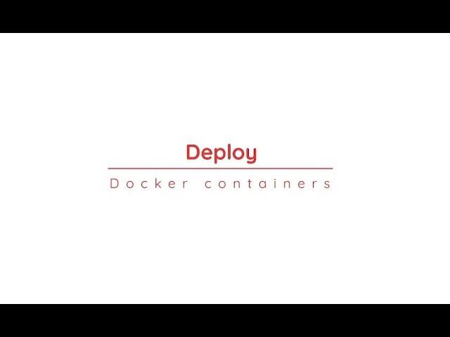 Cycleops on LinkedIn: Cycleops tutorials - Deploy docker containers Cycleops on LinkedIn: Cycleops tutorials - Deploy docker containers
