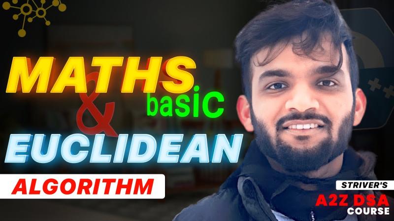 Santhosh Bingi on LinkedIn: Basic Maths for DSA | Euclidean Algorithm ... Santhosh Bingi on LinkedIn: Basic Maths for DSA | Euclidean Algorithm ...