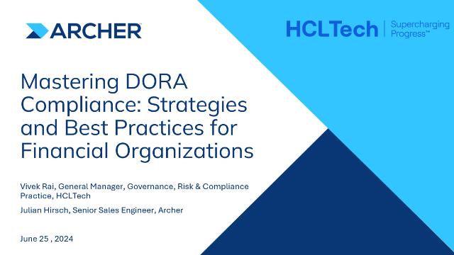 Oksana Kolobov on LinkedIn: Mastering DORA Compliance: Strategies ... Oksana Kolobov on LinkedIn: Mastering DORA Compliance: Strategies ...