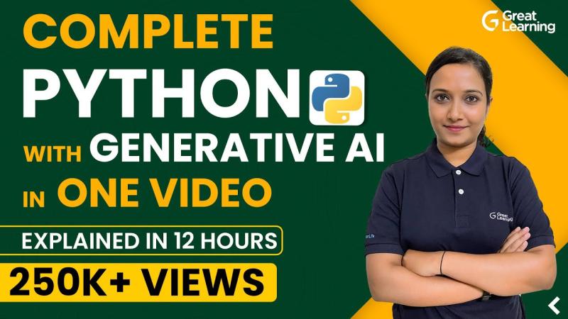 Sivasankar Kaliyaperumal on LinkedIn: Python Tutorial with Gen AI for ... Sivasankar Kaliyaperumal on LinkedIn: Python Tutorial with Gen AI for ...