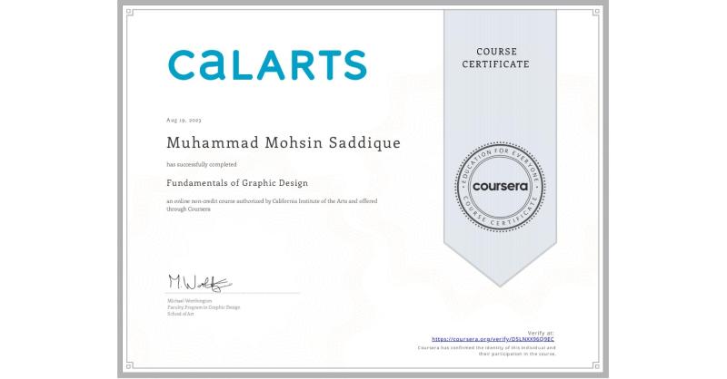 M. Mohsin Saddique on LinkedIn: Completion Certificate for Fundamentals ... M. Mohsin Saddique on LinkedIn: Completion Certificate for Fundamentals ...