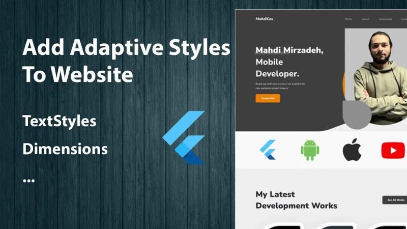 Mahdi Mirzadeh on LinkedIn: Flutter Web - Build My Responsive Web Site ... Mahdi Mirzadeh on LinkedIn: Flutter Web - Build My Responsive Web Site ...