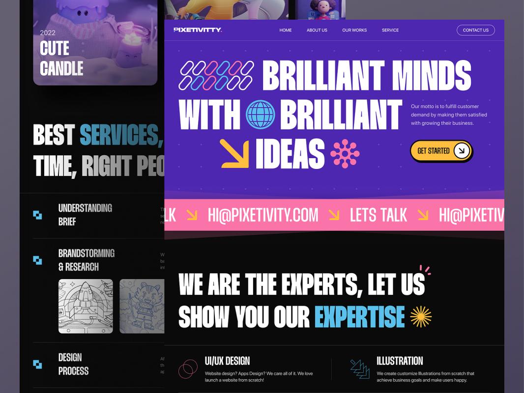 Andika Wiraputra on LinkedIn: Pixetivity - Creative Agency Landing Page Andika Wiraputra on LinkedIn: Pixetivity - Creative Agency Landing Page