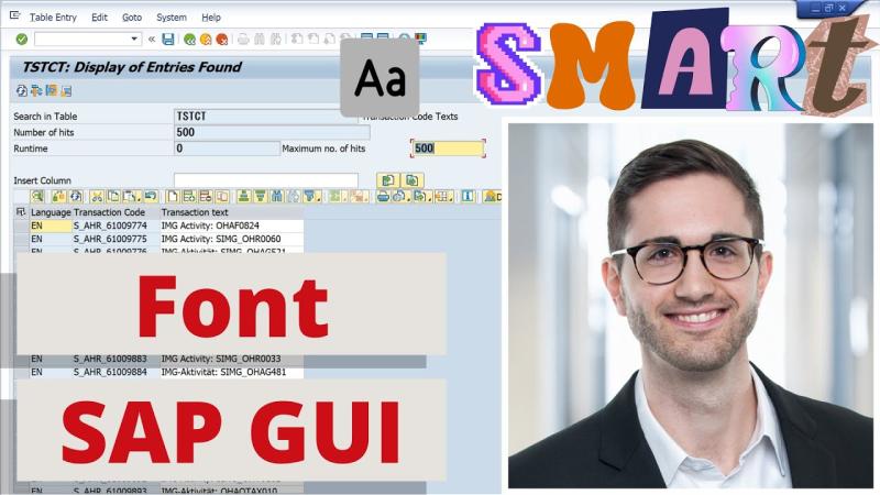 Torben Stark on LinkedIn: Font Settings in SAP GUI - Change font in SAP ... Torben Stark on LinkedIn: Font Settings in SAP GUI - Change font in SAP ...