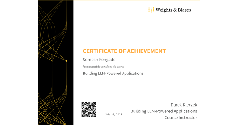Somesh Fengade on LinkedIn: Building LLM-Powered Applications • Somesh ... Somesh Fengade on LinkedIn: Building LLM-Powered Applications • Somesh ...