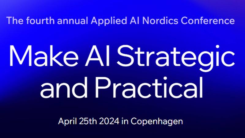 AI & ML Events on LinkedIn: Applied AI Nordics 2024 | AI & ML Events AI & ML Events on LinkedIn: Applied AI Nordics 2024 | AI & ML Events