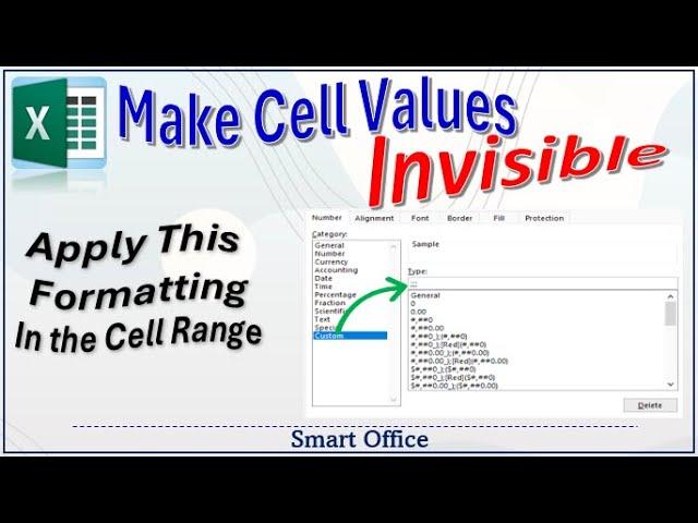 Learn Microsoft Excel on LinkedIn: How to Make Cell Values Invisible in ... Learn Microsoft Excel on LinkedIn: How to Make Cell Values Invisible in ...