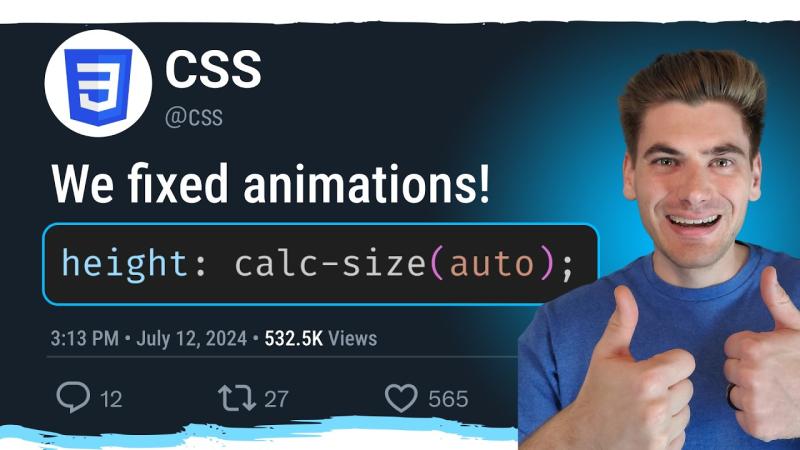 Sanooj Hussain on LinkedIn: We Can Finally Animate height: auto; in CSS! Sanooj Hussain on LinkedIn: We Can Finally Animate height: auto; in CSS!