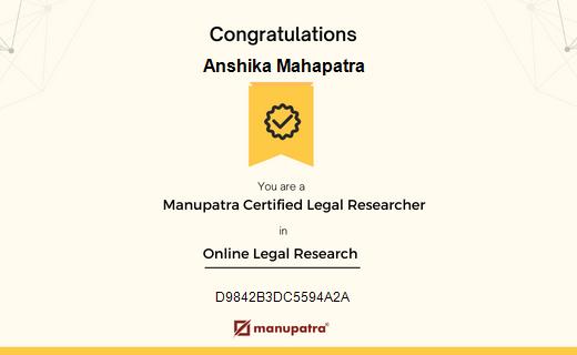 Anshika Mahapatra on LinkedIn: View My Certificate Anshika Mahapatra on LinkedIn: View My Certificate